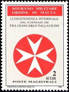 Stamp: Maltese cross (Malta, Sovereign Military Order of(Lieutenancy of ...