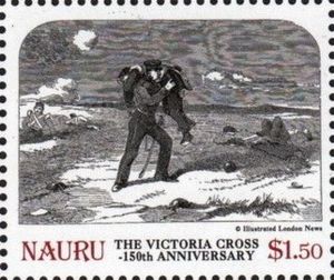 Stamp: Lieutnant Gerald Graham (Nauru(150 Years Victoria Cross) Mi:NR ...