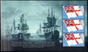 Stamp: Nelson's Flagships (United Kingdom of Great Britain & Northern ...
