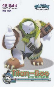 Functional Card: Pangya -13 Titan-Boo (Online Games, Thailand(Pangya ...