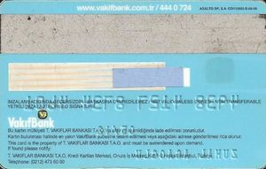 Banka Kartı: VakıfBank VakıfKart (VakifBank, TürkiyeCol:TR-VI-0089 💳