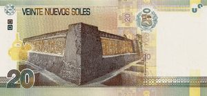 Banknote: 20 Nuevos Soles (Peru) (2012 & 2013 Issue) Wor:P-188a