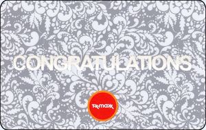 Gift Card: Congratulations (T.K. Maxx, Ireland(Congratulations) Col:IE ...