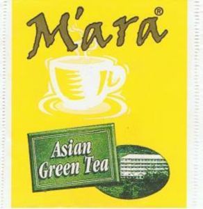 Tea Bag: Asian Green Tea (M'ara, United States of AmericaCol:TB-US-07687