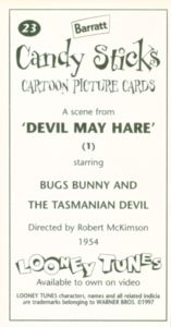 Meal Toy: No 23. Devil May Hare (1) (Candy, United Kingdom of Great ...