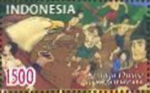 Stamp: Folk Tales - Kongga Owose (Indonesia(Folk tales) Mi:ID 2229,Sn ...