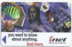 Phonecard: Inet Helpline (English Language) (Batelco, Bahrain(GPT Cards ...