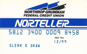 Bank Card: Northrop Grumman Federal Credit Union (Northrop Grumman FCU ...