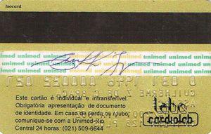 Functional Card: Unimed-Rio (Hospitals and Clinics, Brazil(Unimed - Rio ...