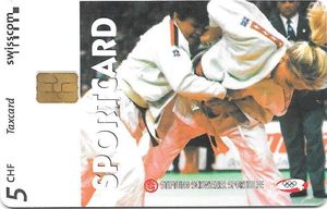 Telefonkarte: Sportcard Judo Damen, Monika Kurath (Swisscom, Schweiz ...