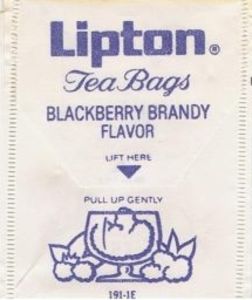 Tea Bag: Blackberry Brandy Flavor, Tea Bags, 191-1E (Lipton, United ...