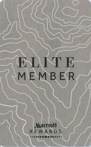 Hotel Card: Elite Member - Marriott Rewards (Marriott, United States of ...