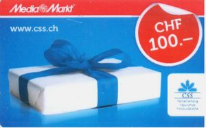 Geschenkkarte: CSS Assurance (Media Markt, Schweiz) (Insurance) Col:CH ...