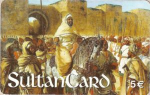 Phonecard: SultanCard (Eugène Delacroix "The Sultan of Morocco ...