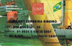 Functional Card: Yacht (Insurance, Brazil(UAP Seguros) Col:BR-UAP-001
