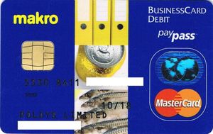 Bank Card: Makro (Millennium Bank, PolandCol:PL-MC-0065