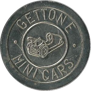 Token: Gettone Mini Cars (Italy(Machine Tokens) Col:IT-000022
