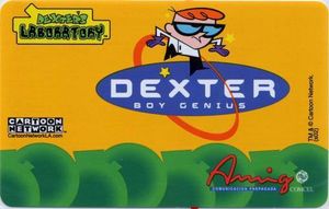 Tarjeta Telefónica: Dexter Boy genius (Comcel, Colombia(Cartoon - El ...