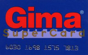 Functional Card: Gima-SuperCard (Shops - Supermarkets, Türkiye (Turkey ...