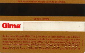 Functional Card: Gima-SuperCard (Shops - Supermarkets, Türkiye (Turkey ...