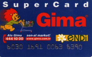 Functional Card: Gima-SuperCard (Shops - Supermarkets, Türkiye (Turkey ...