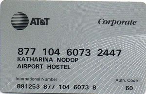 Functional Card: Corporate (Telecommunications, United States of ...