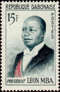 Stamp: President Leon Mba (Gabon(President Leon Mba) Mi:GA 167,Sn:GA ...