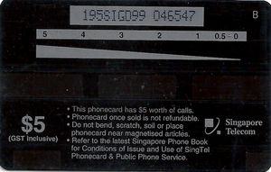 Phonecard: Bossasaurus (Singapore Telecom, Singapore) (Cartoons Saurus ...