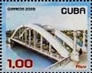 Stamp: Plaza Bridge (Cuba(Bridges) Mi:CU 4678