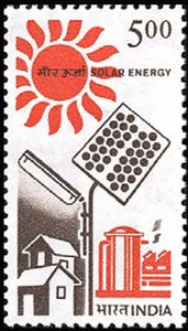 Stamp: Solar Energy (India(Science and Technology) Mi:IN 1137,Sn:IN ...