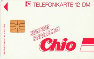 Phonecard: Chio Chips 2 - Classic Flips, Chips, Taccos (Deutsche ...