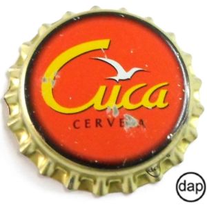 Tampa de Garrafa: Cuca (Pela Cuca (BGI), AngolaCol:BE-AO-00008 🍾