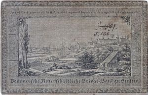 Banknote: 1 Reichsthaler (Deutschland (Deutsche Staaten)) (East Prussia ...