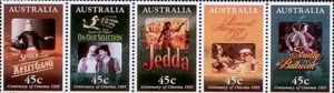 Stamp: Movie Posters (Australia(Centenary of Cinema) Mi:AU 1478-1482,Sn ...