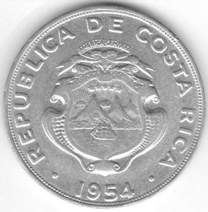 Moneda: 1 Colón (Costa Rica(1950~Today - Banco Central de Costa Rica ...