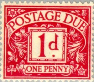 Stamp: Postage Due (United Kingdom of Great Britain & Northern Ireland ...