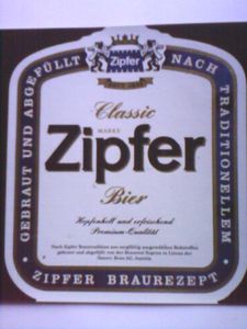 Drink Label: Zipfer Classic (Brauerei Zipf, AustriaCol:AT-BEER-000060