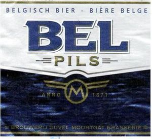 Drink Label: Bel Pils 5 (Duvel Moortgat, Belgium) Col:BE-BEER-000211