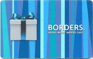 Gift Card: Present (Borders, Australia(Borders) Col:AU-Borders-013a