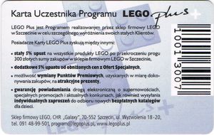 Functional Card: Lego (Shops - Children, Poland(Lego) Col:PL-LEGO-001