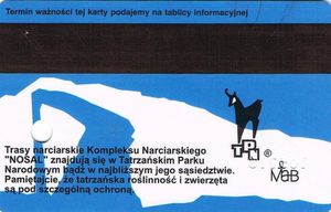 Functional Card: Nosal - Strama (Tourism, Poland(Nosal) Col:PL-NOSL-001 💳