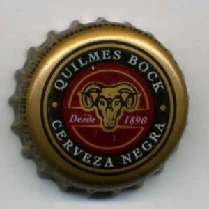 Tapa de botella: Quilmes Bock (Cerveceria y Malteria Quilmes S.A.I.C.A ...