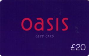 Gift Card: Oasis in Red (Oasis, United Kingdom of Great Britain ...