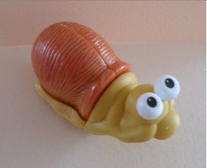 Meal Toy: Racing snail (Kinder Surprise, Worldwide(Kinder - Caterpillar ...