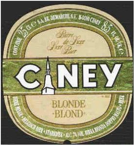 Drink Label: Cuvée de Ciney 7 (Brasserie Demarche, Belgium) Col:BE-BEER ...