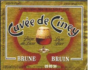 Drink Label: Cuvée de Ciney Bruin (Brasserie Demarche, BelgiumCol:BE ...