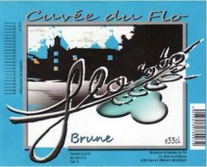 Drink Label: Cuvée du Flo Brune (Brasserie Du Flo, BelgiumCol:BE-BEER ...