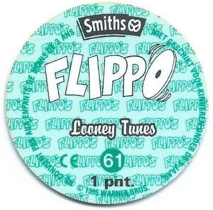 Meal Toy: Looney Tunes (Flippo's/Pogs/Tazos, Belgium) (001 Flippo ...