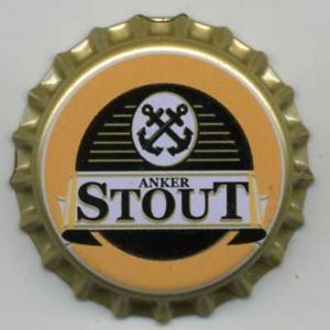 Bottle Cap: Anker Stout (Delta Djakarta, Indonesia) Col:BE-ID-00006
