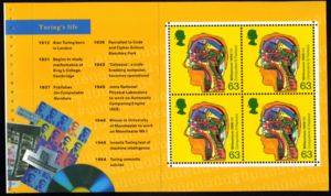 Stamp: World Changers - Turing's Life (United Kingdom of Great Britain ...